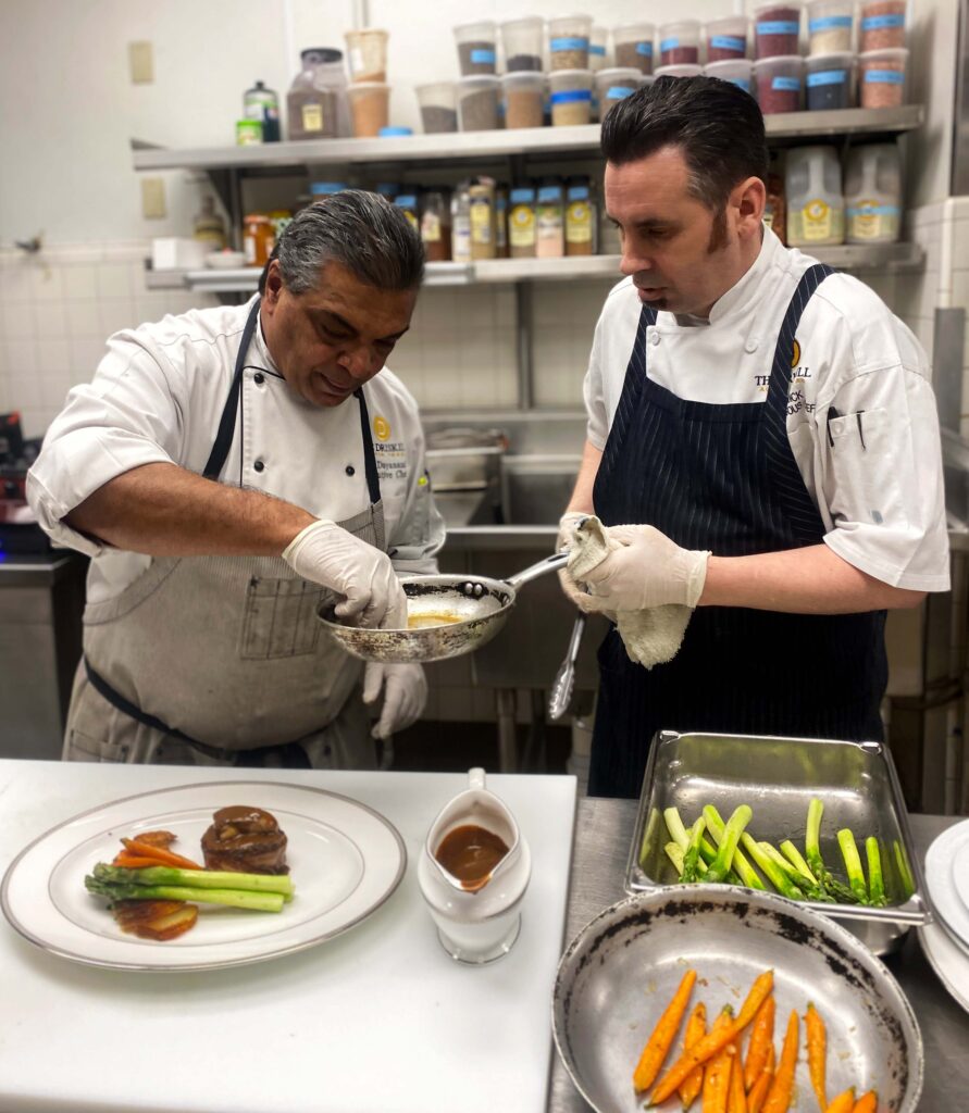 For the Love of Taste - Chef Mark & Sous Chef Iain